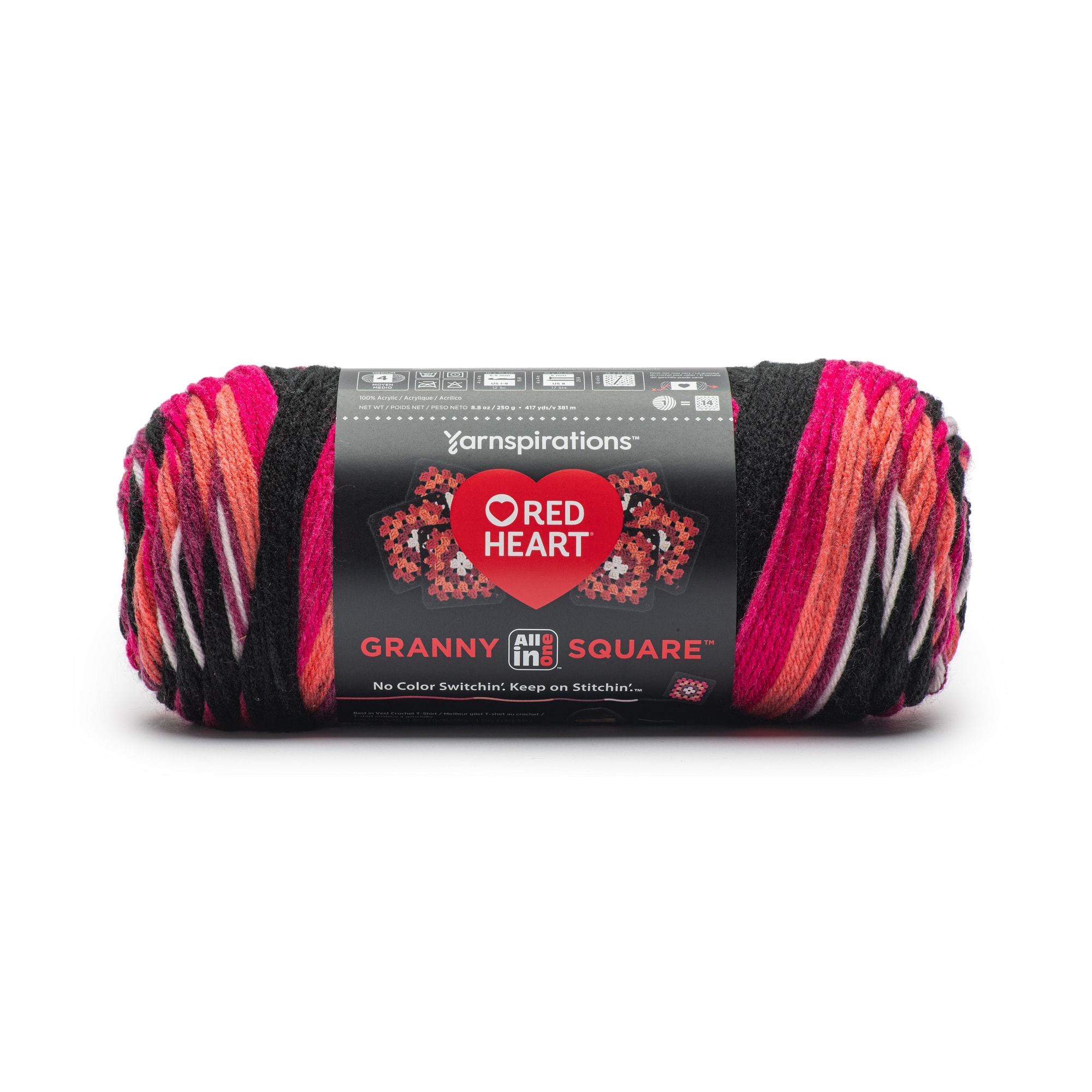 Red Heart® All in One™ Granny Square™ Yarn | Michaels
