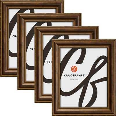 4 Pack Craig Frames Victoria Bronze Picture Frame | Michaels