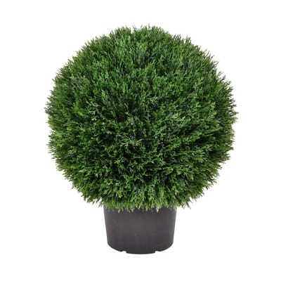 20" Artificial Green Cedar Ball | Michaels