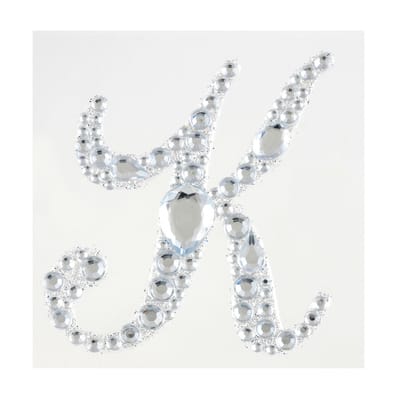 Buy in Bulk - 12 Pack: Bling Alphabet Letter Sticker by Recollections ...