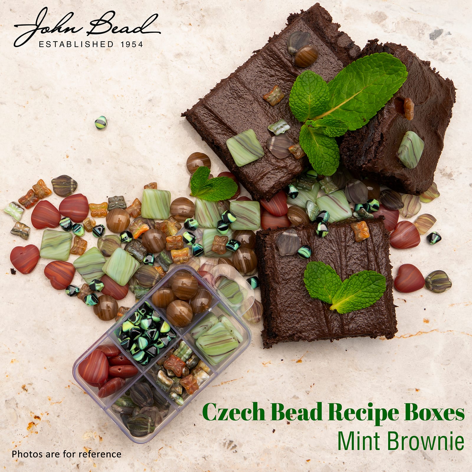 John Bead Czech Glass Recipe Box Beading Kit | Michaels