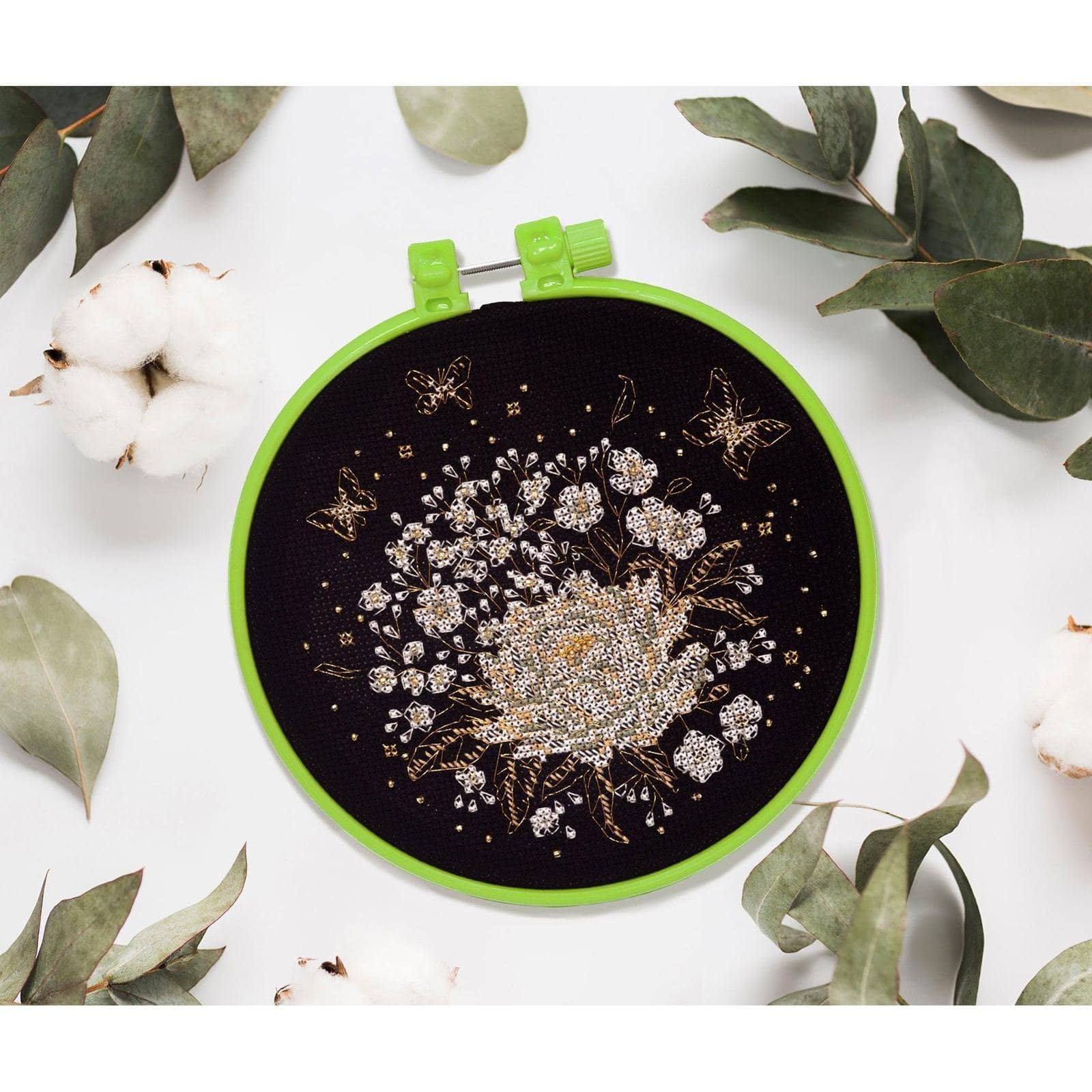 Abris Art Flower Cross Stitch Kit | Michaels