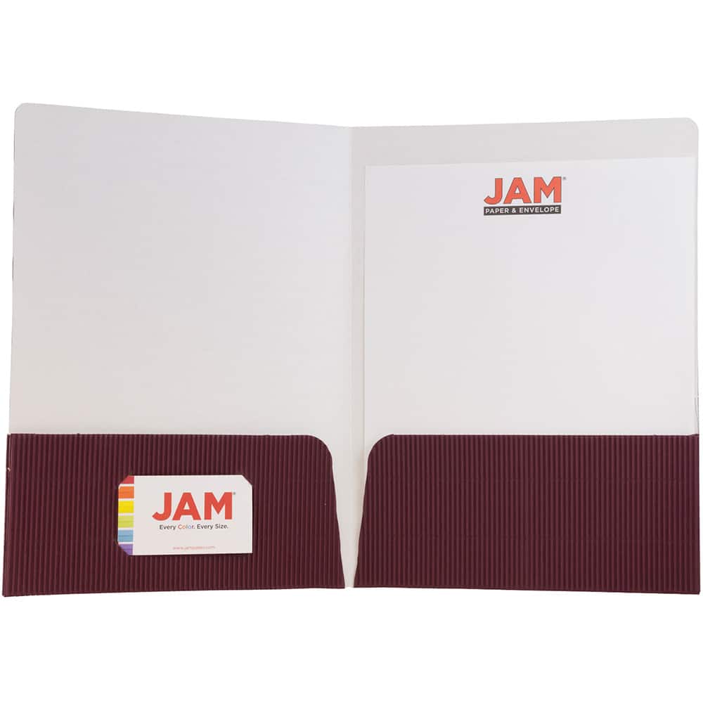 JAM Paper Corrugated Textured 2-Pocket Folders, 6ct. | Folders | Michaels
