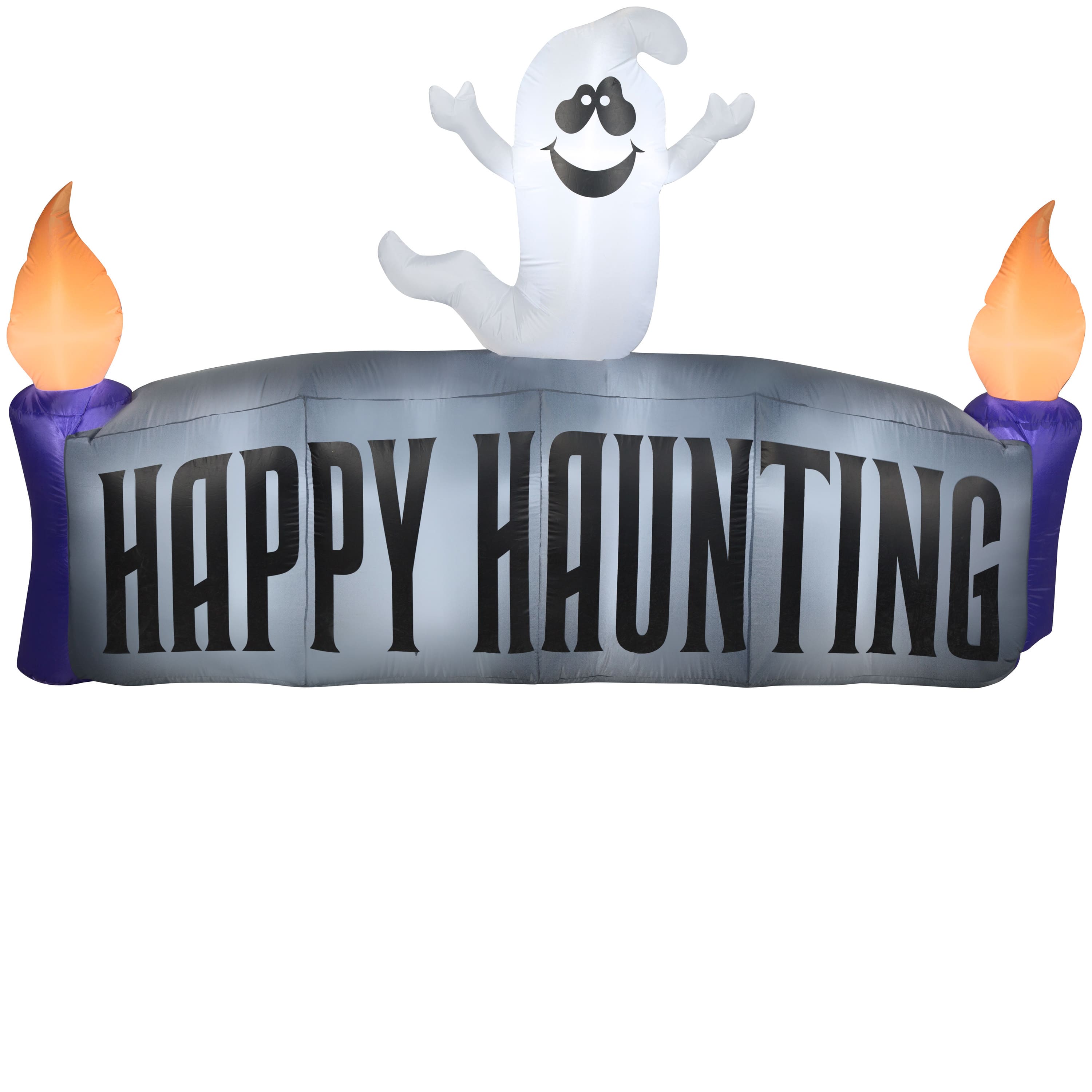 4ft. Airblown® Inflatable Halloween Happy Haunting Ghost | Michaels