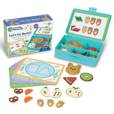 Learning Resources Let's Go Bento! Learning Activity Set | Michaels
