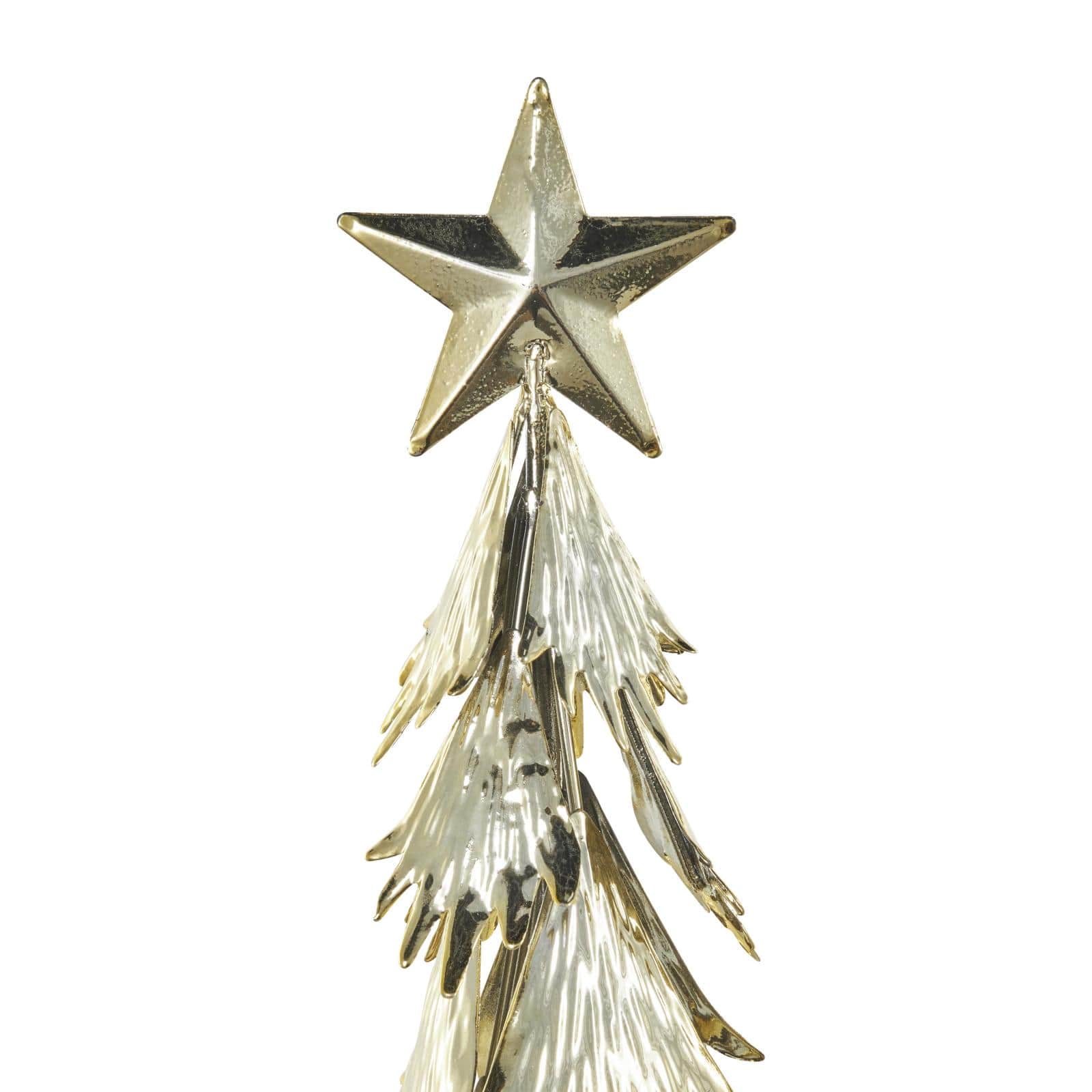 Gold Metal Layered Branch Christmas Tree Set | Michaels