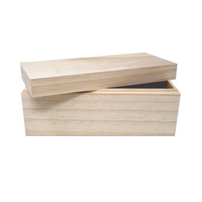 9" Wood Captop Box with Lid | Michaels