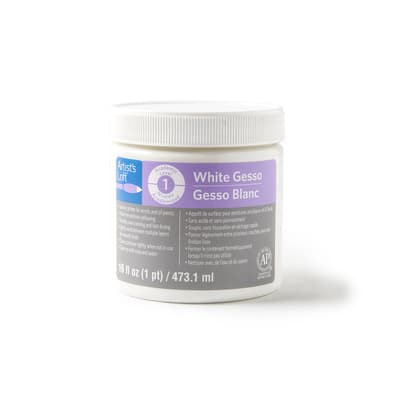 Buy in Bulk - 9 Pack: White Acrylic Gesso by Artist's Loft®, 16oz ...
