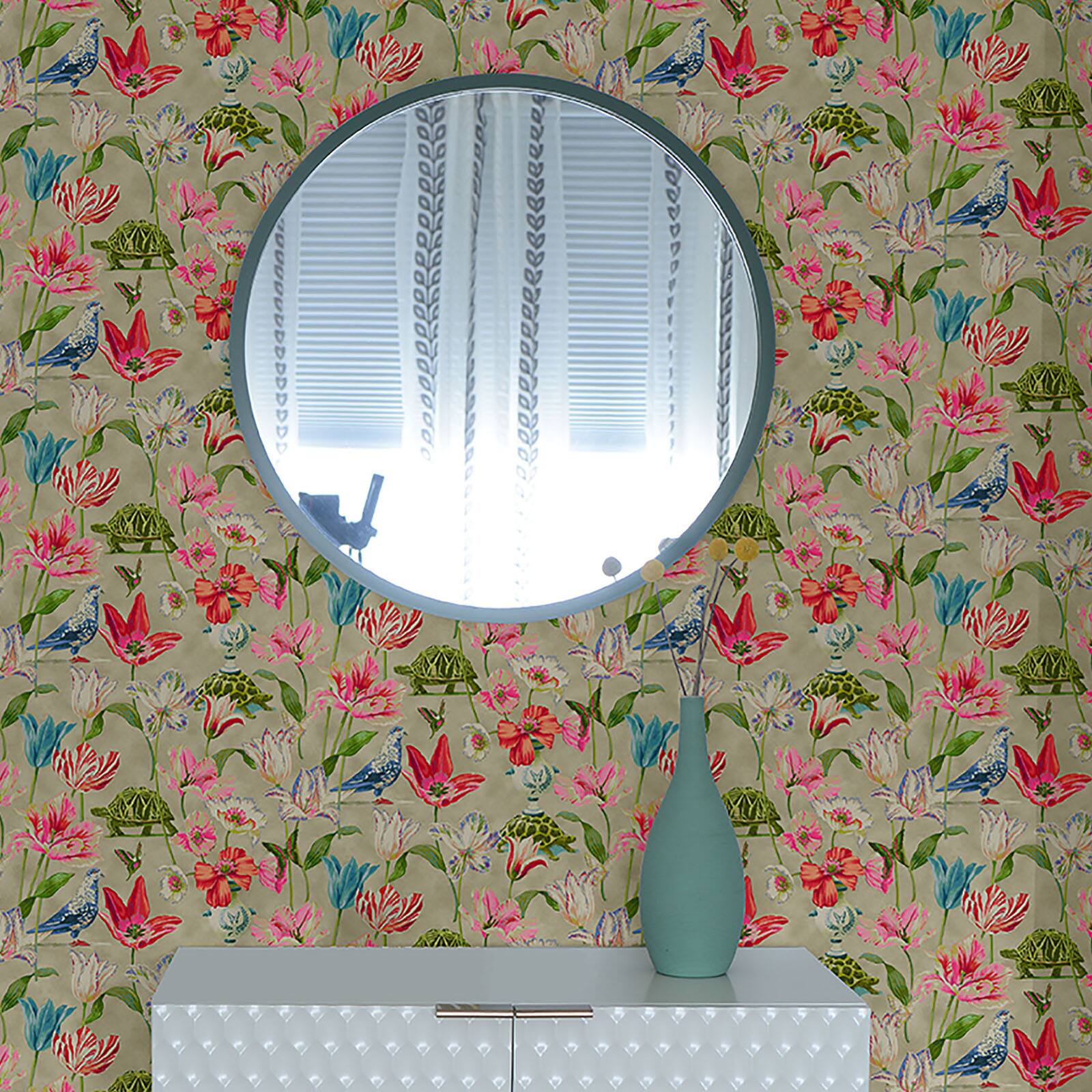 Harrison Howard Enchanted Garden Peel & Stick Wallpaper, Color ...