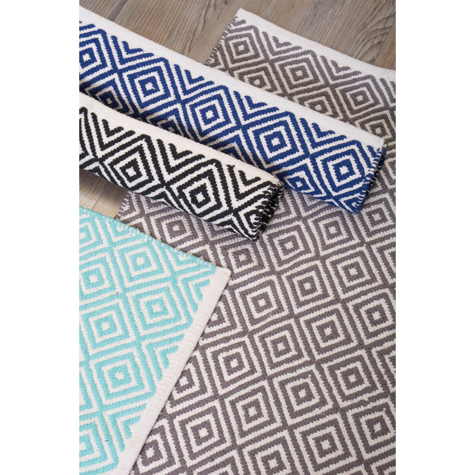 DII® Aqua Diamond Rug, 2ft. x 3ft. | Rugs & Mats | Michaels