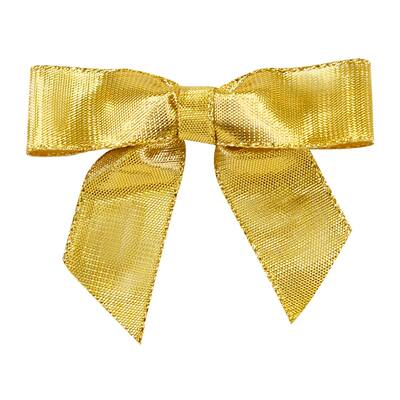 JAM Paper 3" Metallic Lame Twist Tie Bows, 100ct. | Michaels