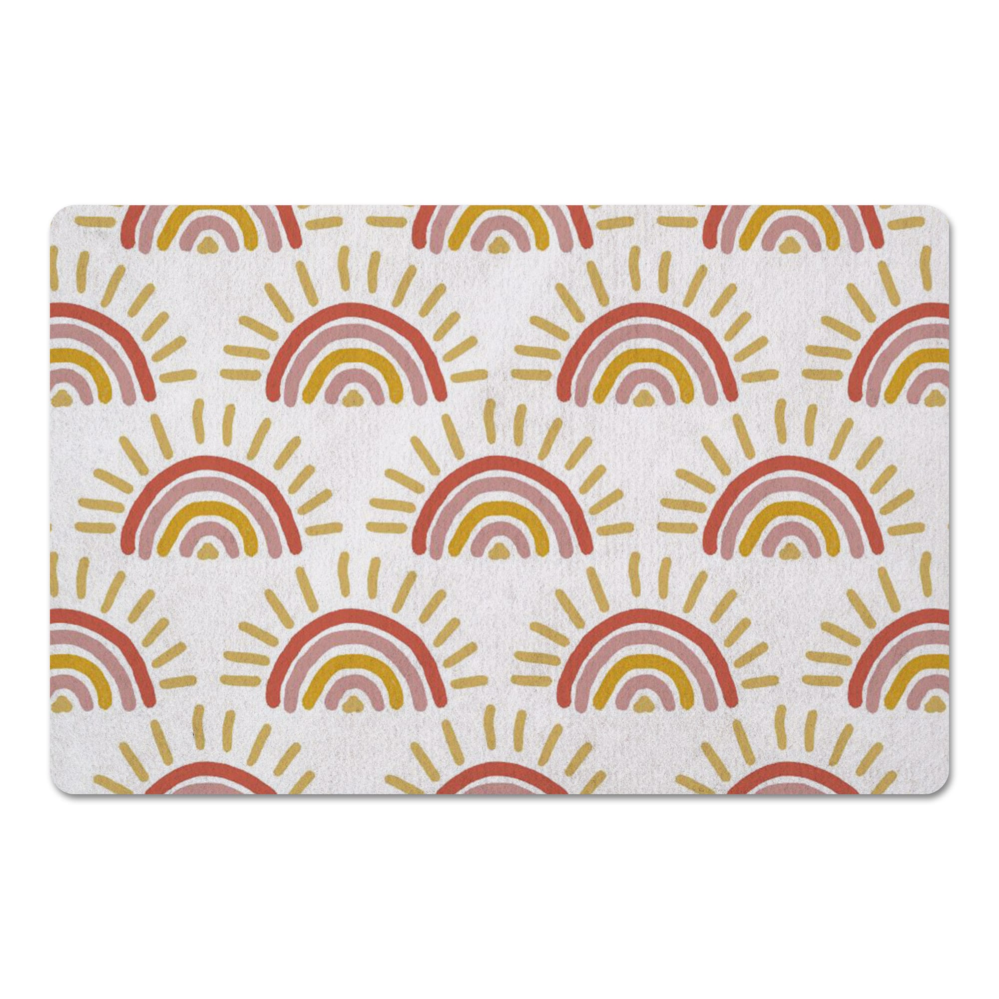 Sun Pattern Floor Mat | Michaels