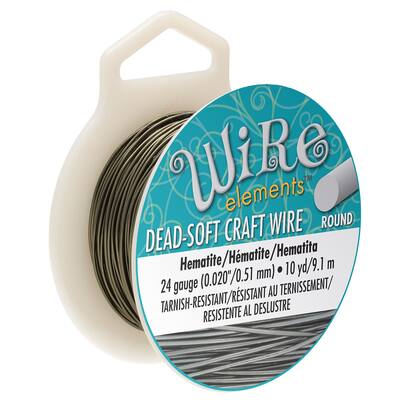 The Beadsmith® Wire Elements™ 24 Gauge Tarnish Resistant Soft Temper ...