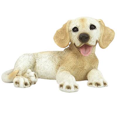 Design Toscano 10" Yellow Labrador Puppy Dog Statue | Michaels