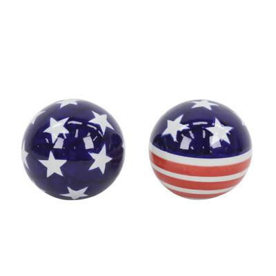 Assorted 4" White Stars Tabletop Ball, 1pc. by Celebrate It™ | Michaels