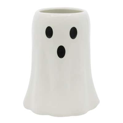 6" Decorative Ceramic Ghost Container by Ashland® | Michaels