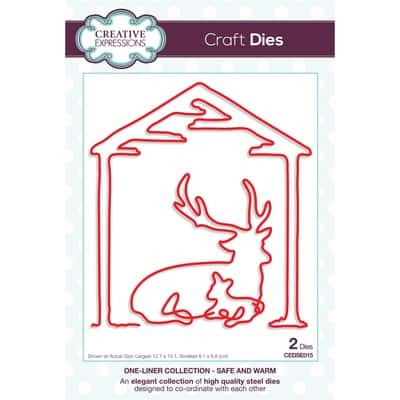 Creative Expressions One-Liner Collection Safe & Warm Craft Dies | Michaels
