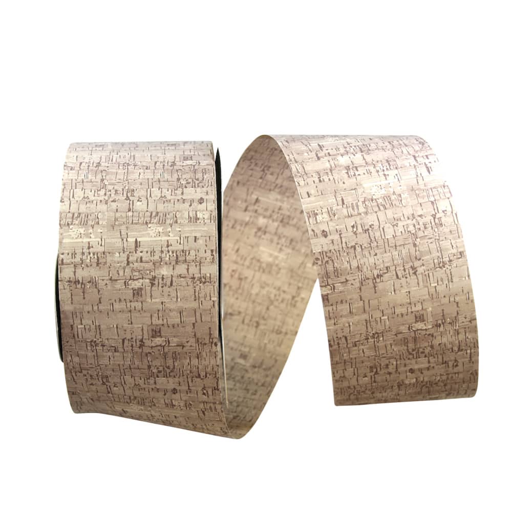 Reliant Natural Cork Plastic Ribbon | Michaels