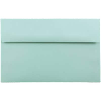 JAM Paper A10 Aqua Blue Invitation Envelopes | Michaels
