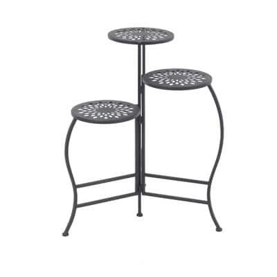 2ft. Black Metal Traditional Plantstand | Michaels