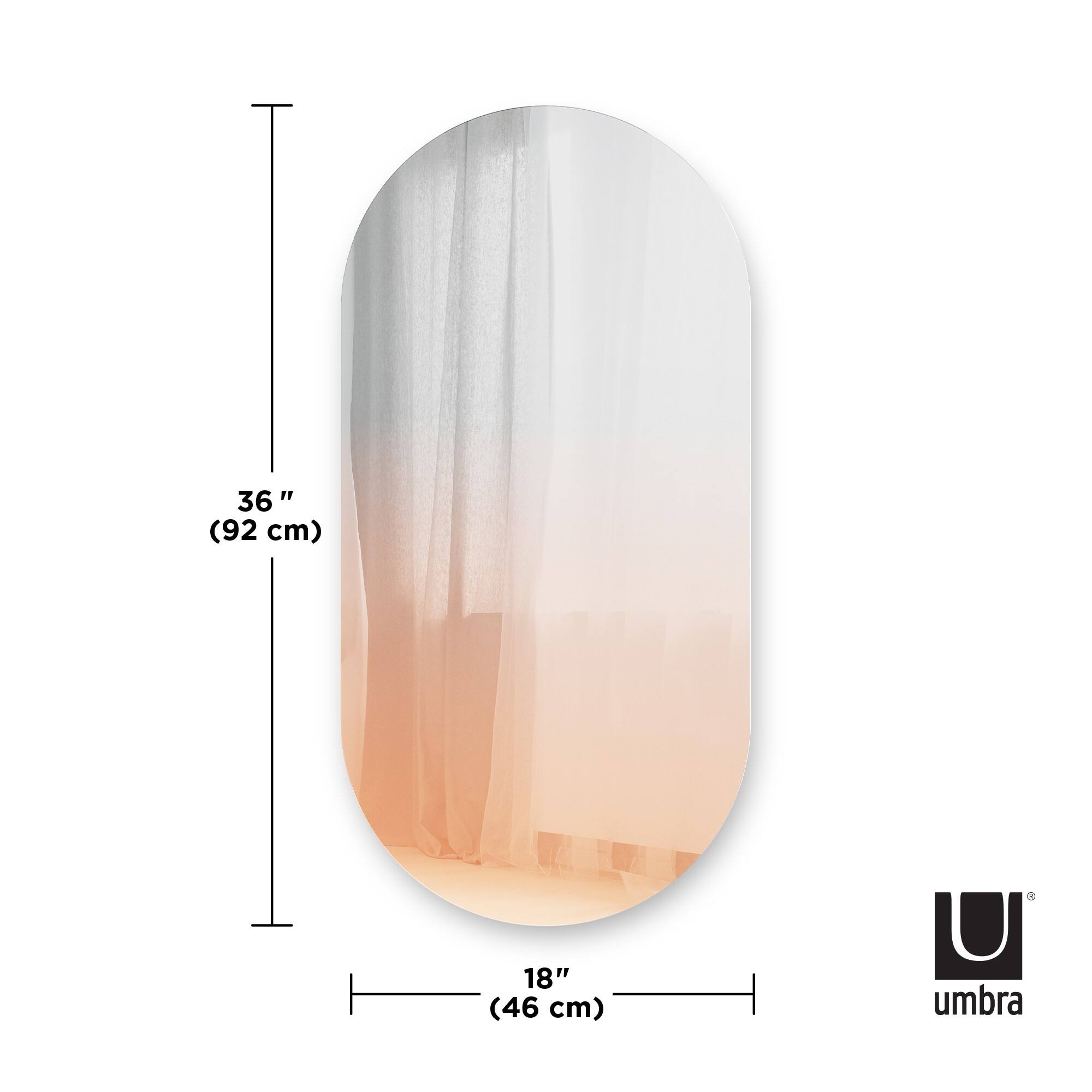 Umbra 36" Copper Misto Oval Mirror | Michaels