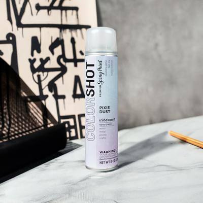 COLORSHOT® Premium Glitter Spray Paint | Michaels