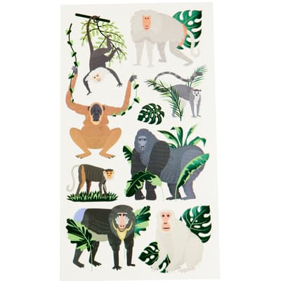 Buy in Bulk - 12 Pack: Monkey Stickers by Recollections™ | Michaels