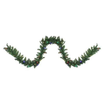 9ft. Pre-Lit Northern Pine Christmas Garland | Michaels