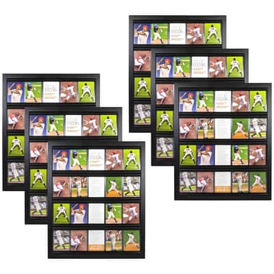 Buy in Bulk - 6 Pack: Collector Sports Card Wall Display Frame by ...
