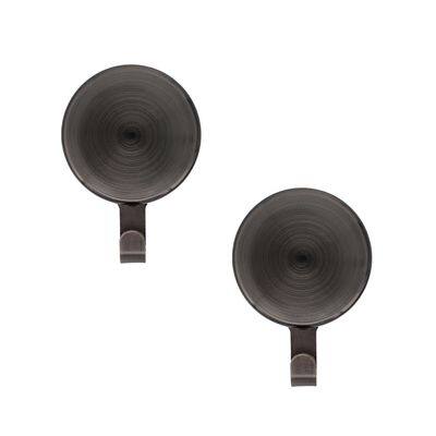 Haute Decor Attract™ Brushed Nickel Magnetic Wreath Hanger, 2ct. | Michaels