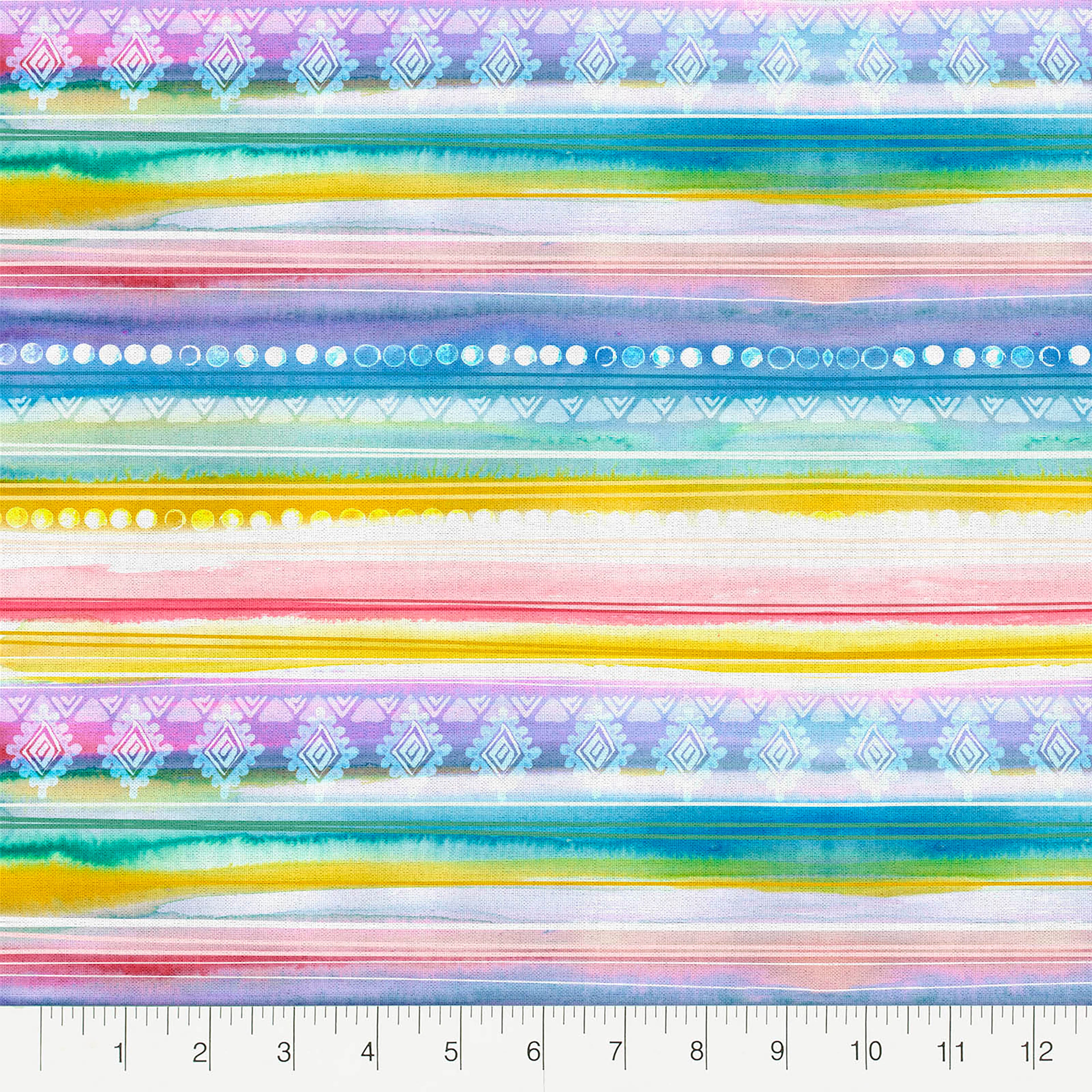 Fabric Editions Multicolor Mayari Stripe Cotton Fabric | Michaels