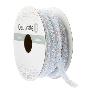 1/4" x 2yd. Glitter Rope Ribbon by Celebrate It® Classic | Michaels