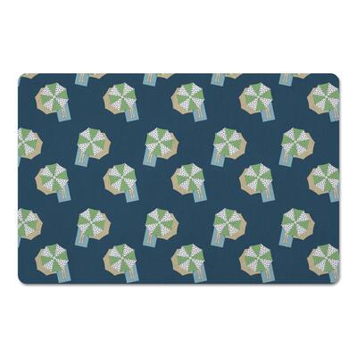 Umbrella Pattern Floor Mat | Michaels