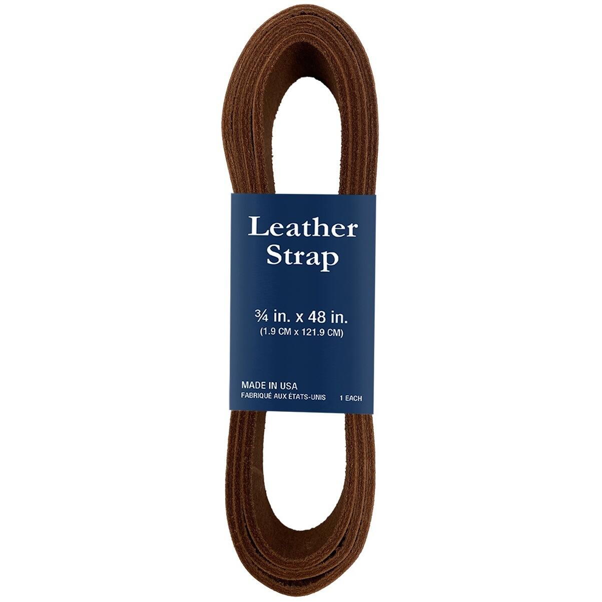 Silver Creek Leather Strap 3 4 X 48 Michaels