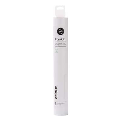 Cricut® 12" x 5ft. Iron-On, Color: White | Michaels