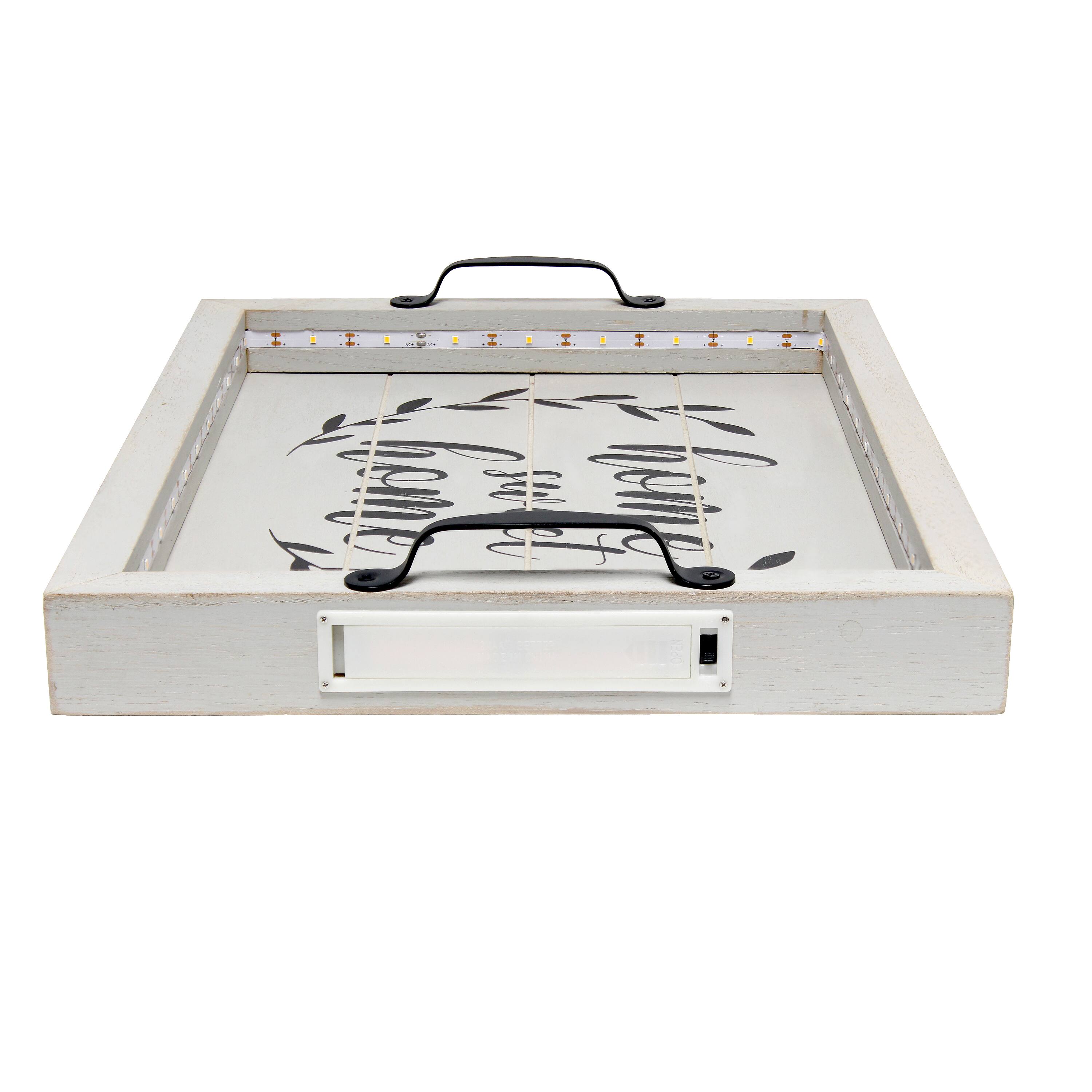 Elegant Designs 15.5" LED Serving Tray | Michaels