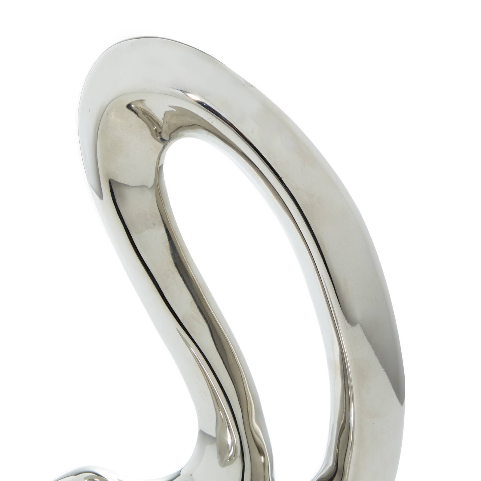 18" Silver Ceramic Modern Abstract Sculpture | Michaels