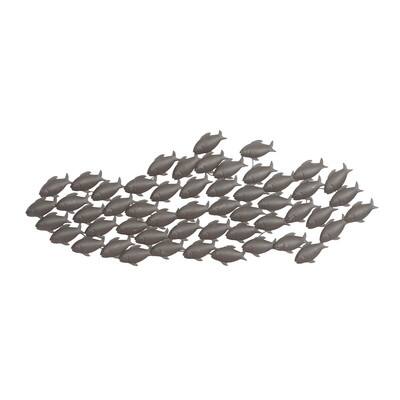 Dark Brown Metal Coastal Fish Wall Décor | Michaels