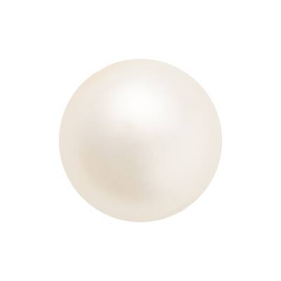 Preciosa Maxima 4mm Glass Nacre Pearls, 100ct., Color: Light Creamrose ...
