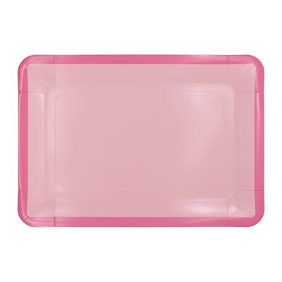 9" x 13" Pink Paper Trays, 2ct. by Celebrate It™ | Michaels