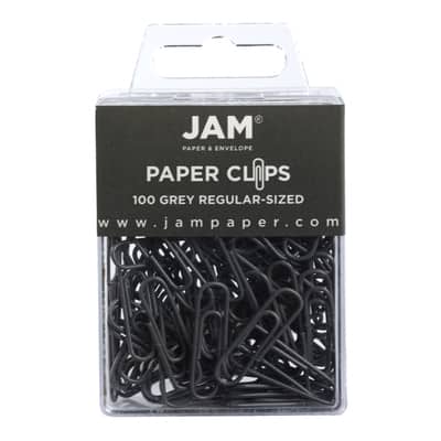 JAM Paper 1" Colorful Standard Paper Clips, 2 Packs of 100 | Michaels