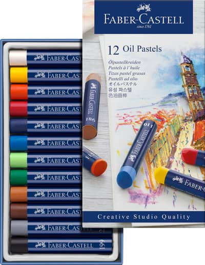 Faber Castell 12 Color Oil Pastel Set | Michaels