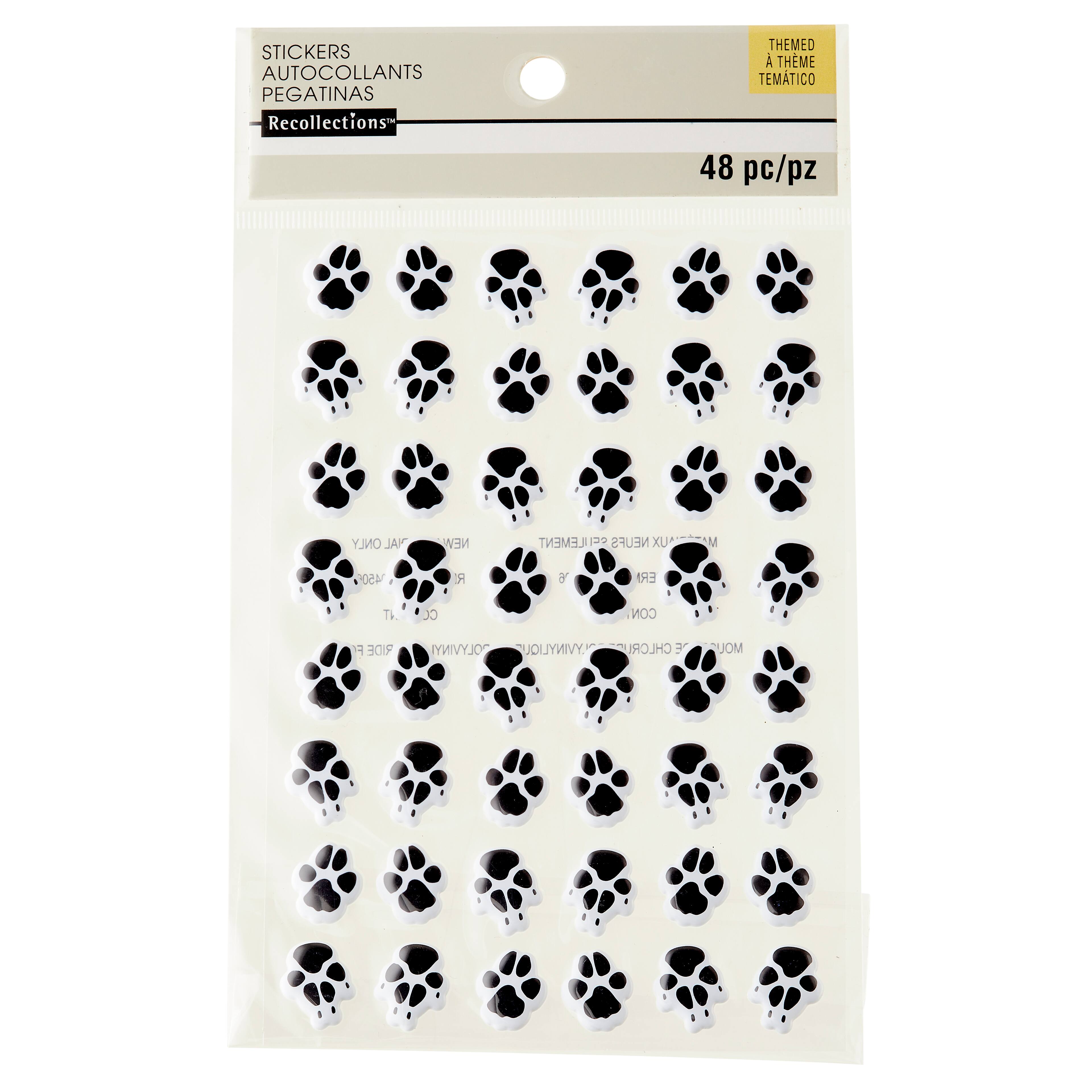Puffy Paw Stickers by Recollections® | Animals & Bugs | Michaels
