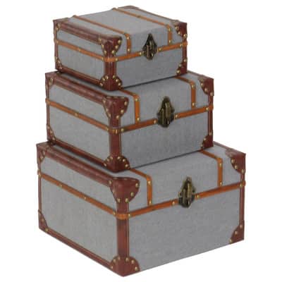 Gray Wood Traditional Box Set | Michaels