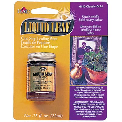 Plaid® Liquid Leaf® Classic Leafing Paint | Michaels