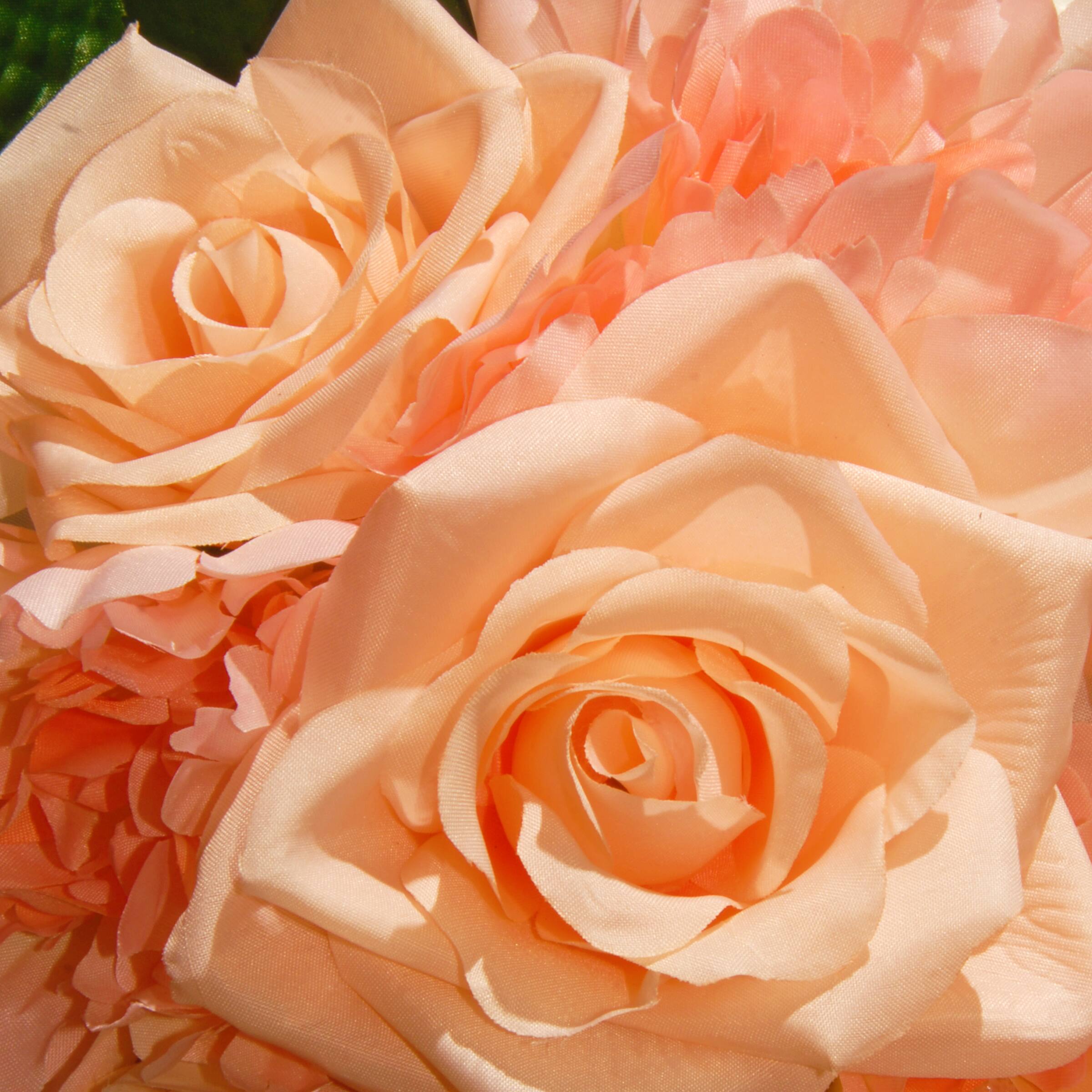 12" Peach Rose & Peony Bundle | Michaels