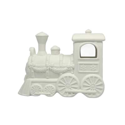 7.5" LED DIY Ceramic Train Décor by Make Market® | Michaels