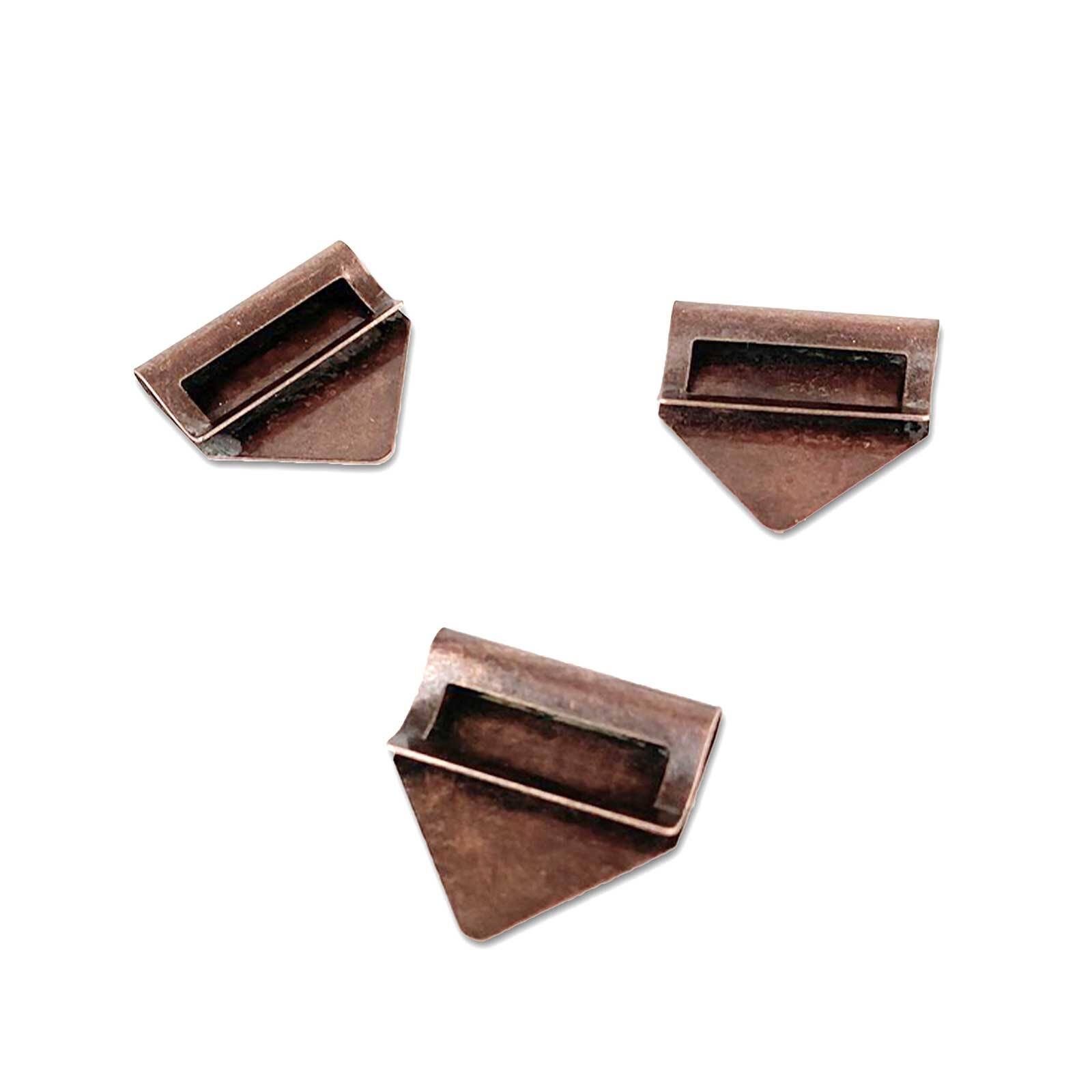 49 And Market Curators Antique Brass Metal Index Clips, 8ct. | Michaels