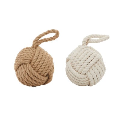 14" Jute Coastal Rope Sculpture Set | Michaels