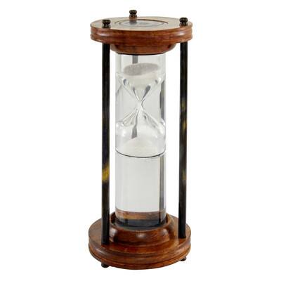 8'' Brown Mango Wood Traditional Timer | Michaels